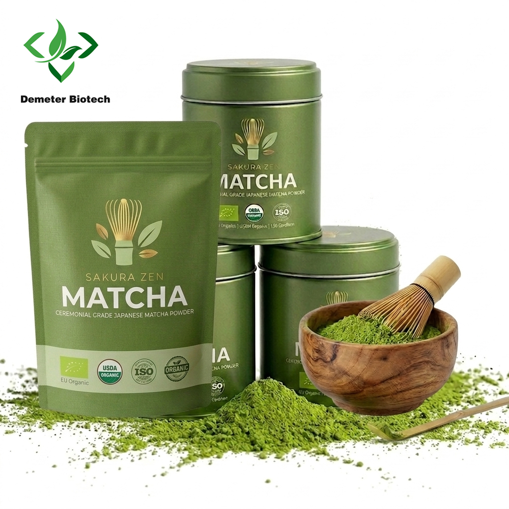 China USDA Organic Matcha Powder Various Packaging Selection Ceremonial ...